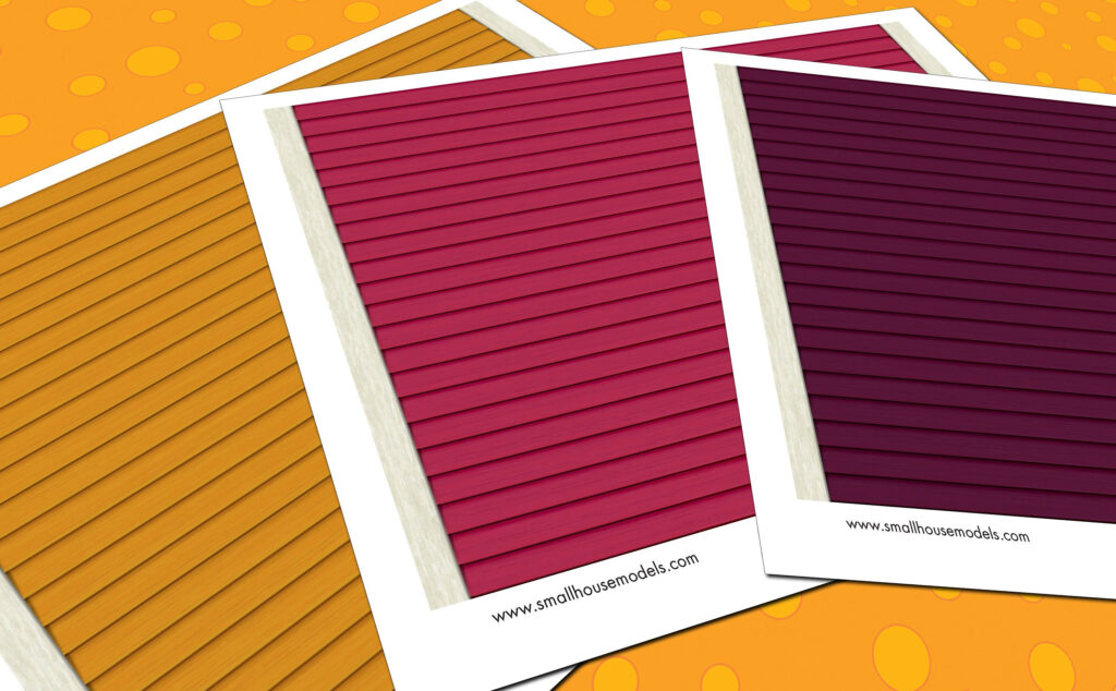 Dollhouse 1 12 Exterior Siding Printable 3 Vinyl Siding Etsy ...